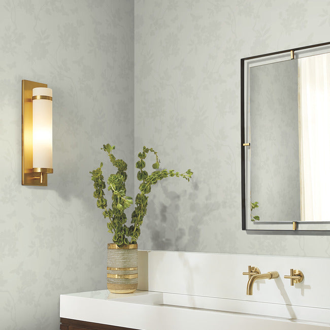 Flutter Vine Wallpaper- Light Neutral - York Wallcoverings - DT5026 – The WorkRoom