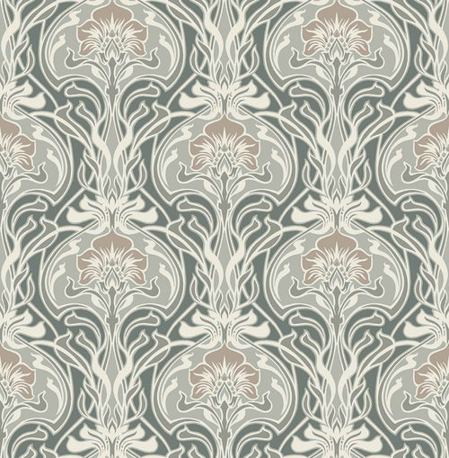 Fallon Brown Peel and Stick Wallpaper | NUS6217 – The WorkRoom