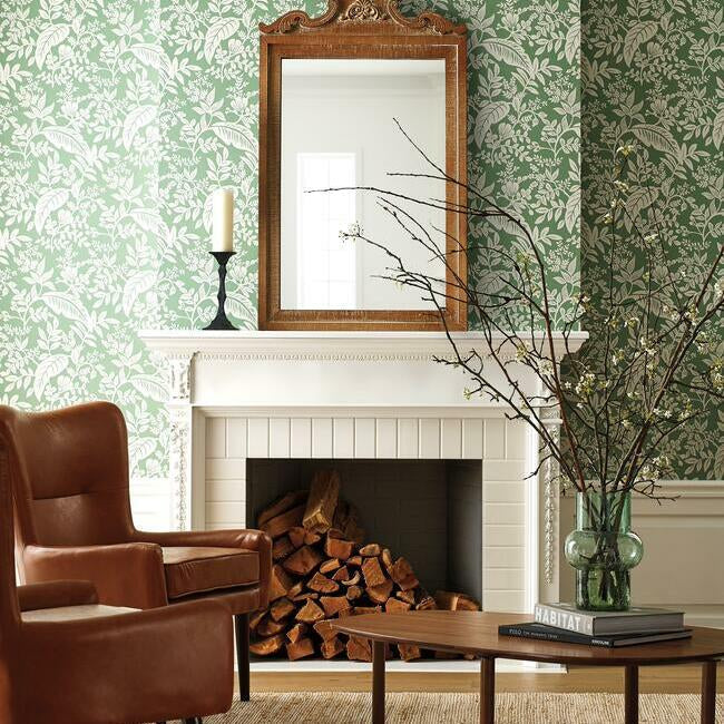 Canopy Wallpaper- Sage - York Wallcoverings – The WorkRoom