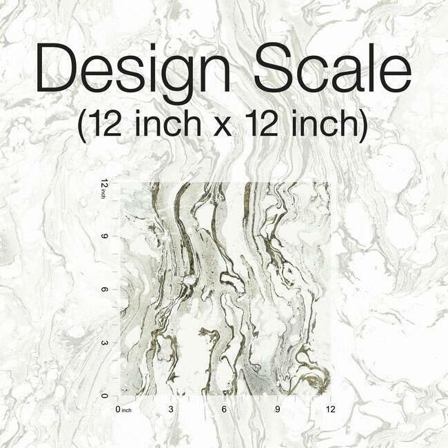Polished Marble Wallpaper- Black/White - York Wallcoverings – The WorkRoom