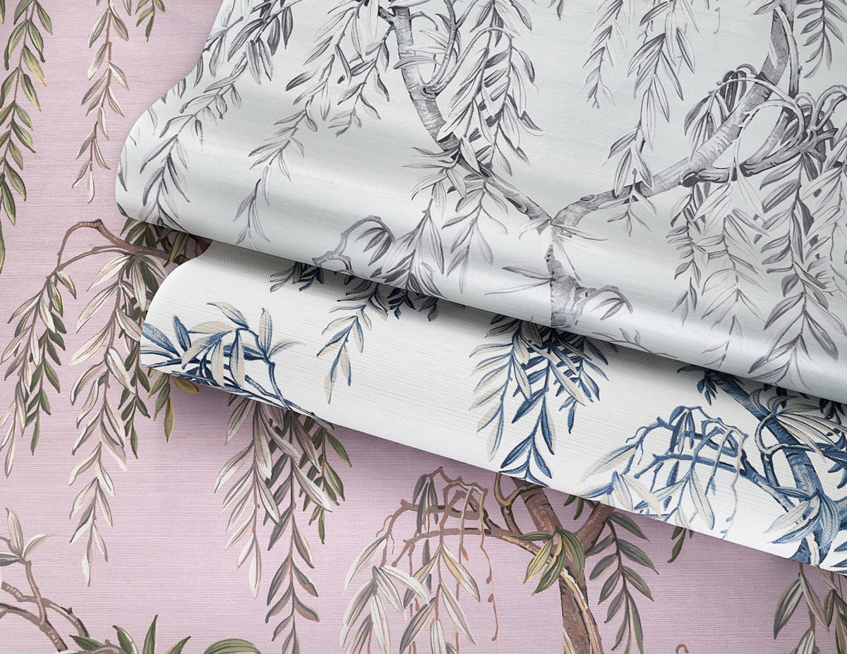 Whispering Willows Graceful Grey on Manila Hemp - Phillip Jeffries 278 ...