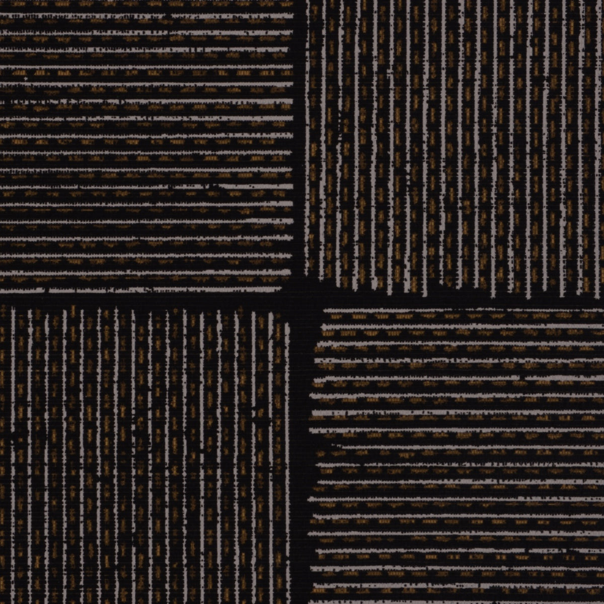 Kantha Brutan Black on Glazed Abaca - Phillip Jeffries 2587 – The WorkRoom