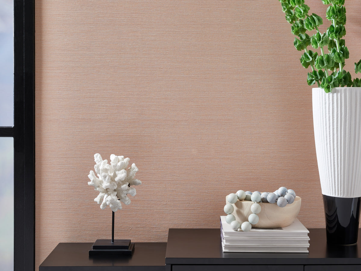 W1014-15 Hadley Tearose Wallpaper - Stout Textiles – The WorkRoom