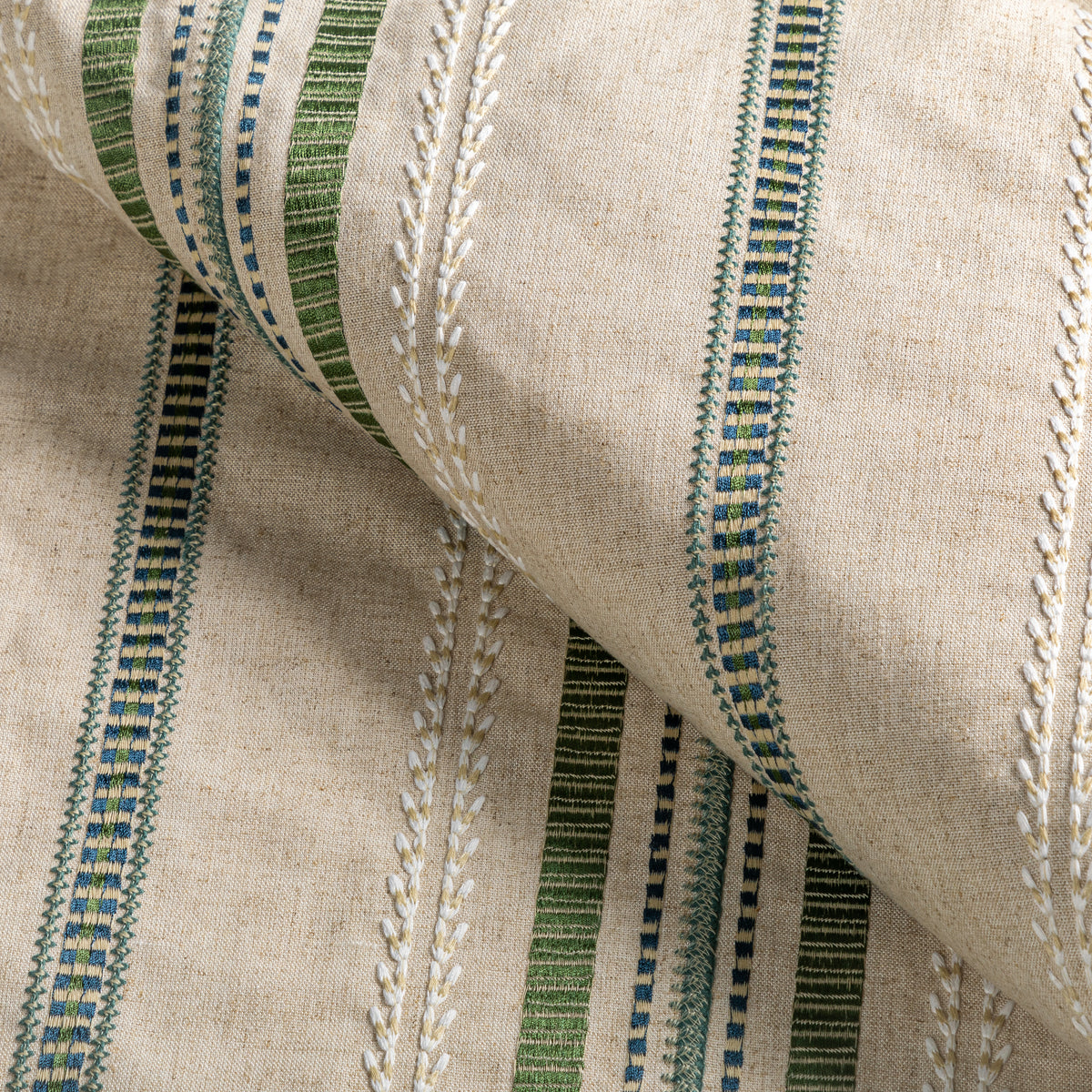Nautique Emb - Green/Blue | Lee Jofa – The WorkRoom