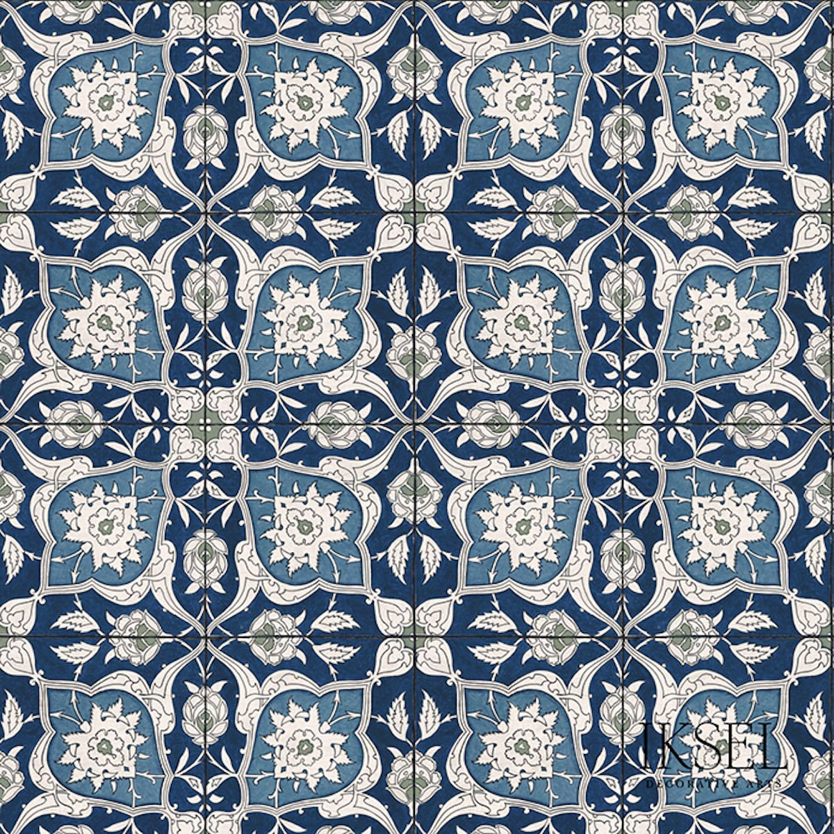 Iznik Nurbanu - Iznik Blue - Schumacher RW121CR72-255 – The WorkRoom