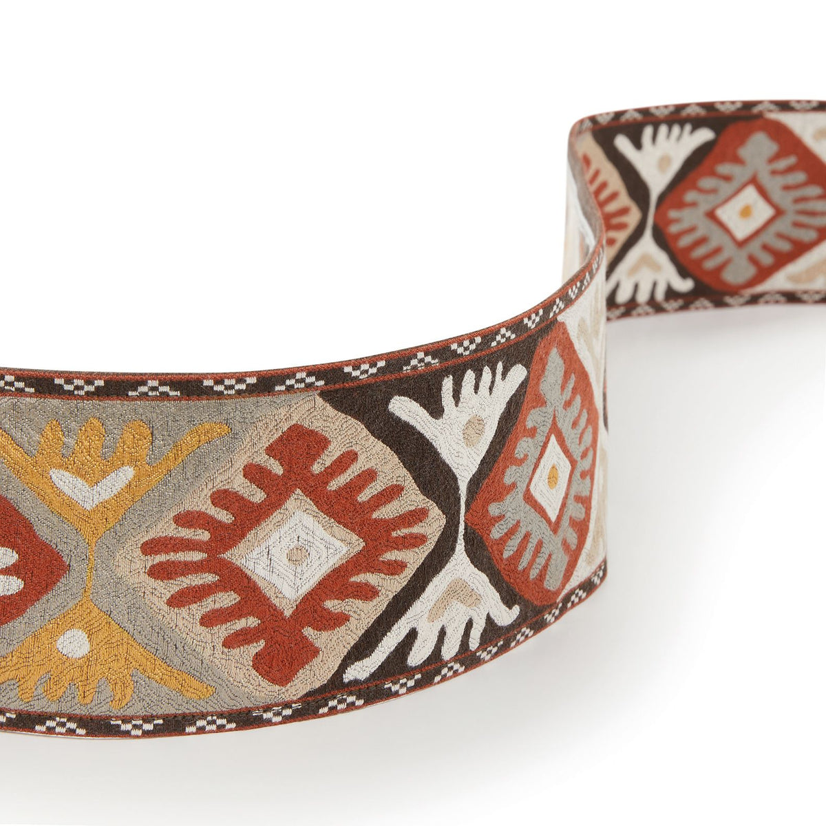 Byzance Sevara Braid Black/Rust - Osborne & Little - T813-01 Trim – The ...
